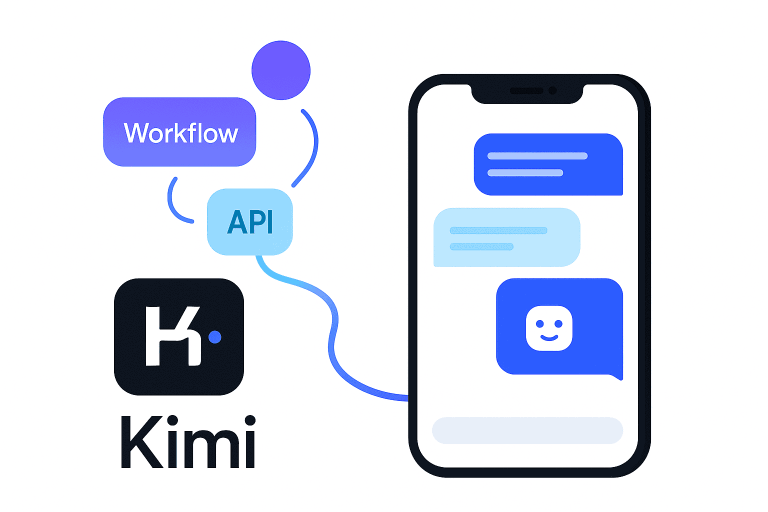 How to Build a No‑Code AI Chatbot App with Kimi AI and Bubble - Kimi